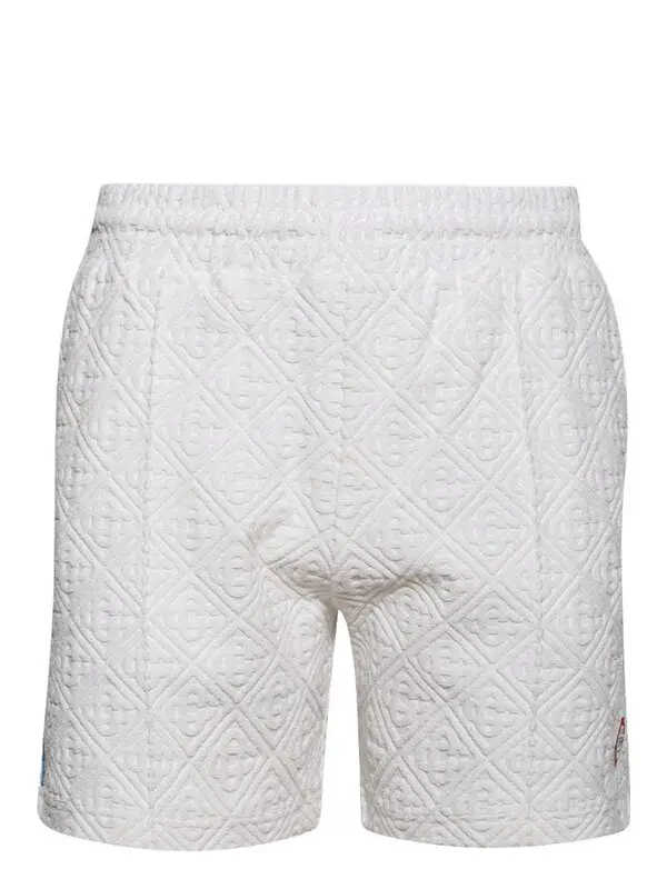 Casablanca Towelling Short - Tennis Stripe