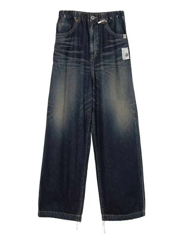 Mihara Yasuhiro Light Wide Jeans - Indigo