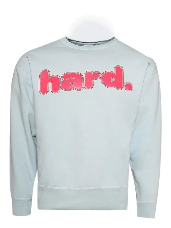SAINT MXXXXXX Crewneck Pullover Sweater - Sky Blue