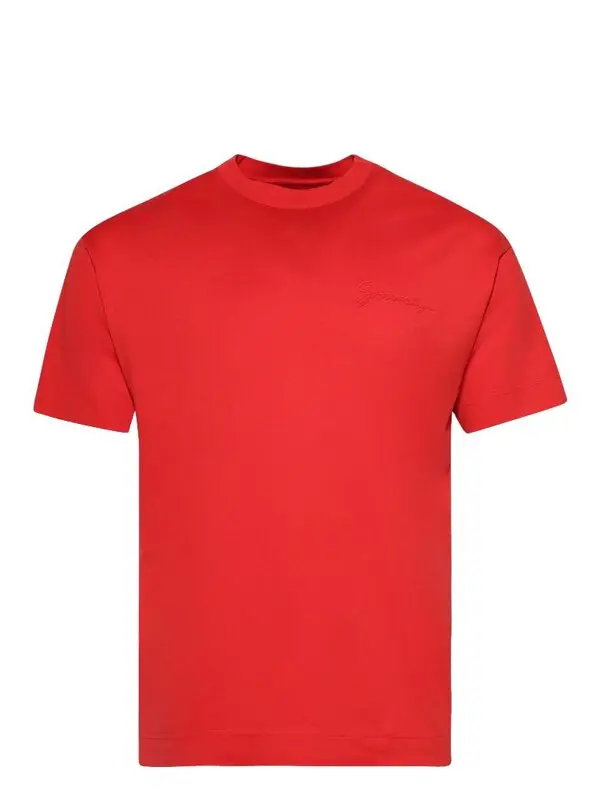 Givenchy Regular Fit Tee - Red