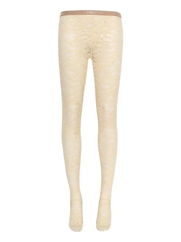 Valentino Garavani Lace Tights - Betulla