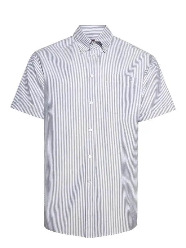 Valentino Garavani Striped Oxford Shirt - Riga Bianco