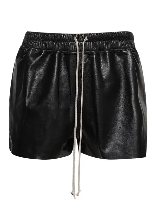 Rick Owens Pelle Short Boxers - Black