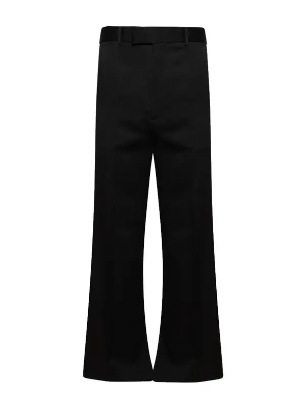 Amiri Creased Flare Pant - Black