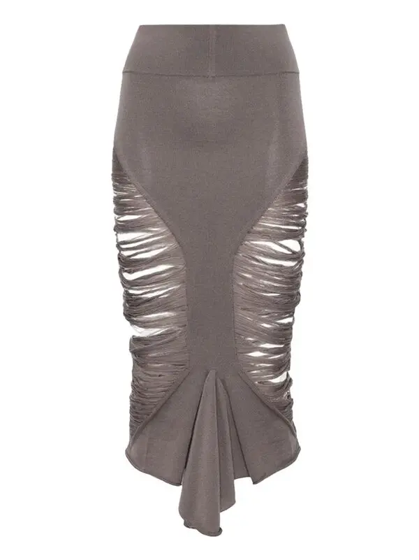 Rick Owens Tanja Skirt - Dust