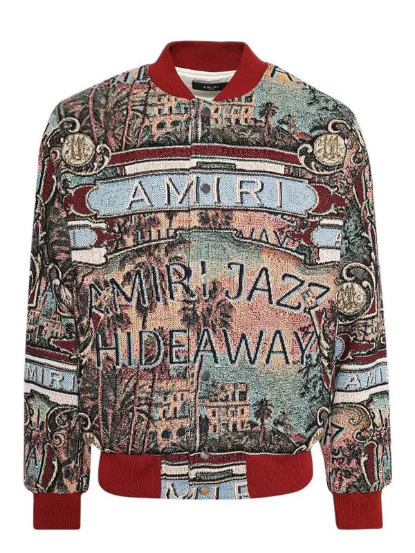 Amiri Jazz Hideaway Bomber Jacket - Multicolor