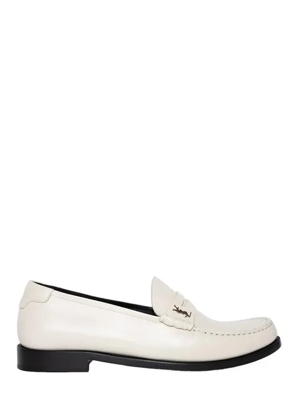 Saint Laurent Le Loafer 15 Moccasin - Perle