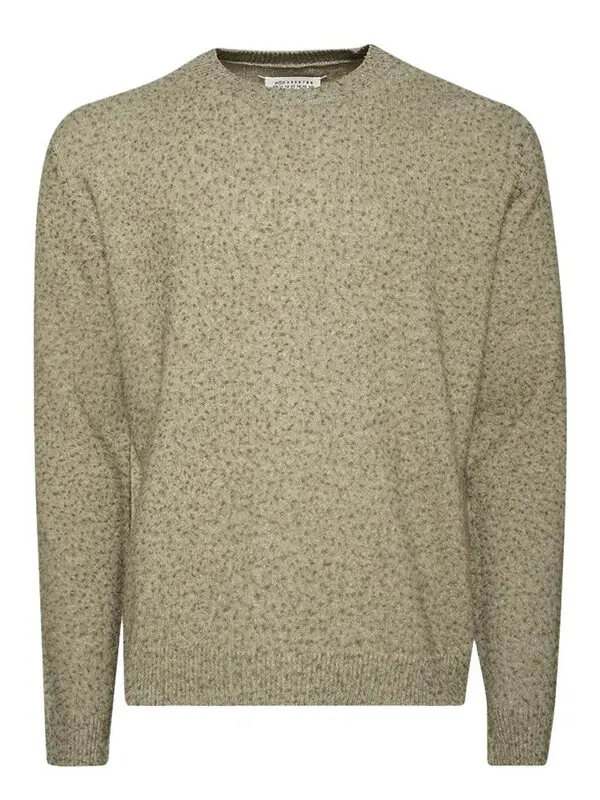 MAISON MARGIELA Crewneck Sweater - Sage Green