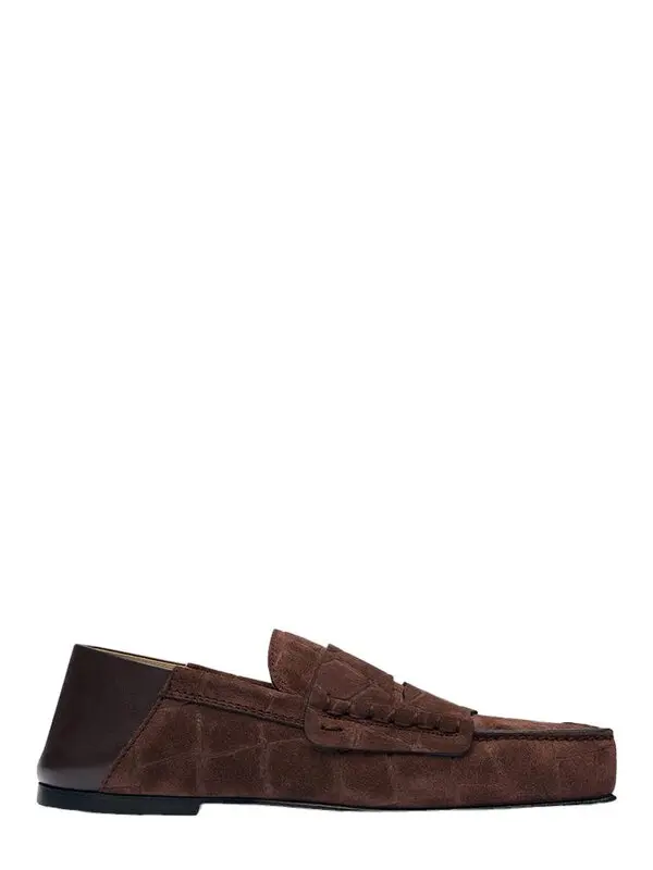 Jacquemus Les Mocassins Carre - Dark Brown