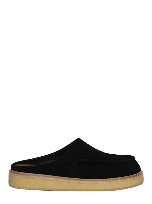 Marni Suede Sabot - Black