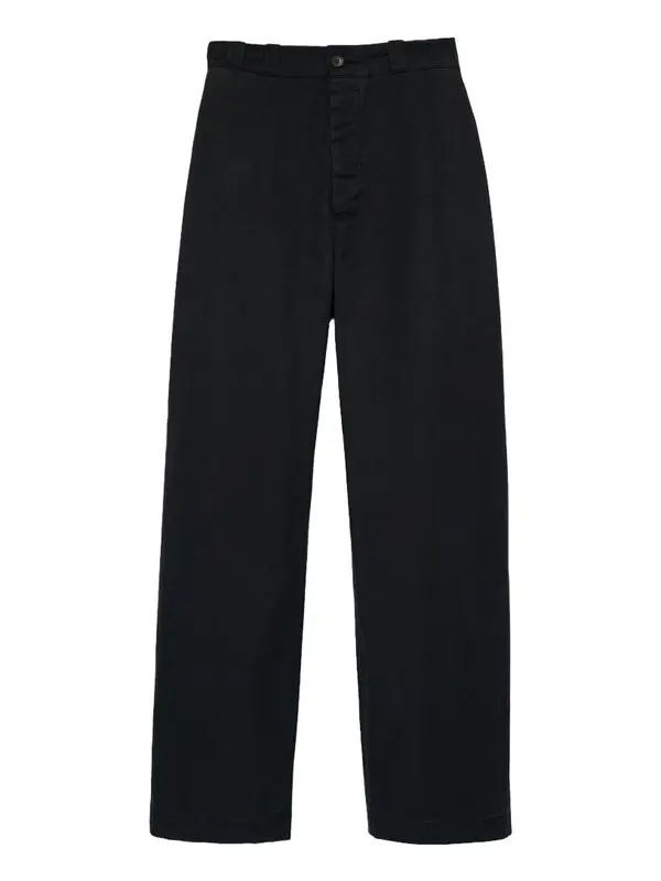 THE ELDER STATESMAN Workwear Norm Pant - Black