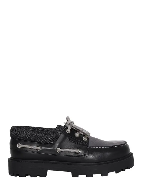 Givenchy Storm Boat Shoes - Black