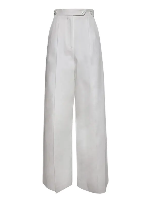 Givenchy Pleated Trousers - White