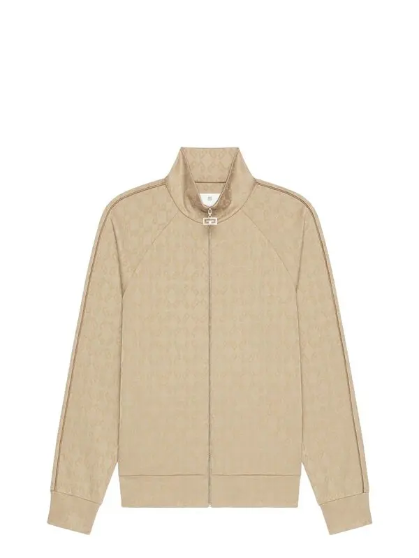 Givenchy Full-zip Tracksuit Sweatshirt - Beige Cappuccino