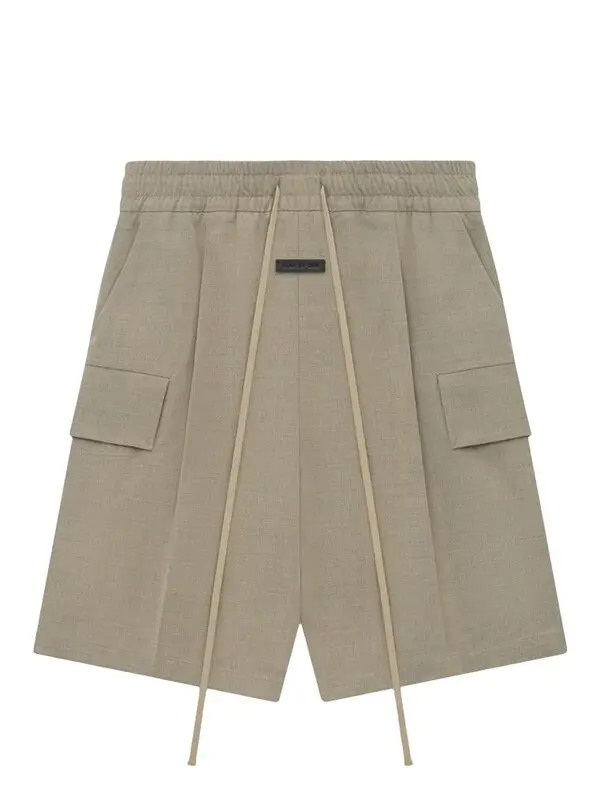 Fear Of God Cargo Short - Melange Beige