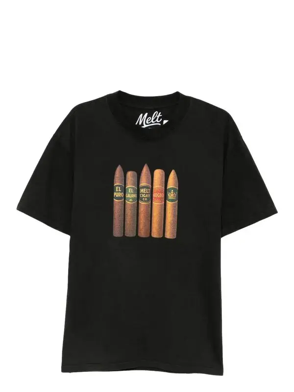 MELT Printed T-shirt - Black