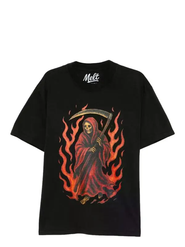 MELT Printed T-shirt - Black