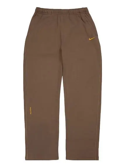 Nike X Nocta Fleece Cs Open Hem Sweatpant - Baroque Brown