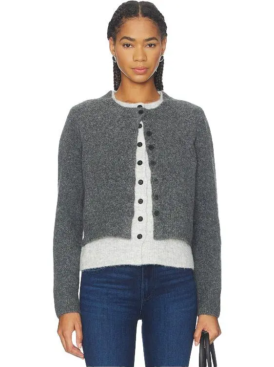 4TH & RECKLESS Terry Cardigan - Grey