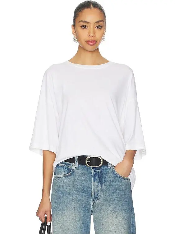 Free People X We The Free Perfect Oversized Tee - White