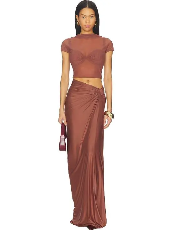 DEME BY GABRIELLA Dove Dress - Mocha