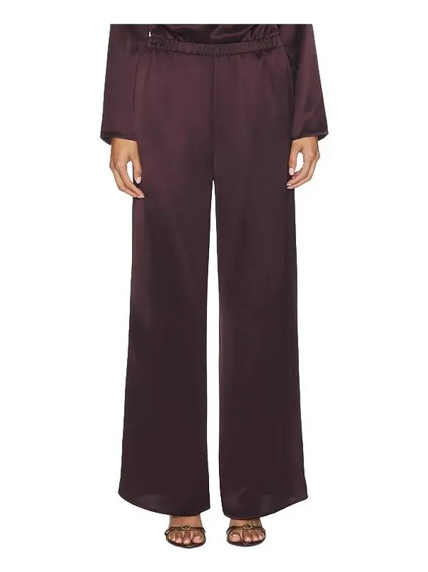 Line & Dot Petrea Pant - Maroon