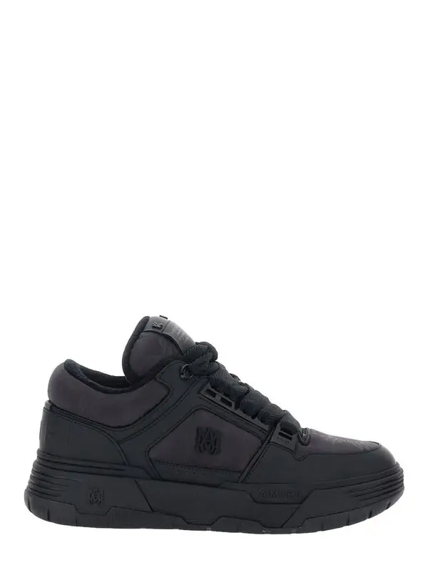 Amiri Ma-1 Low-top Sneakers With Logo Detail - Black