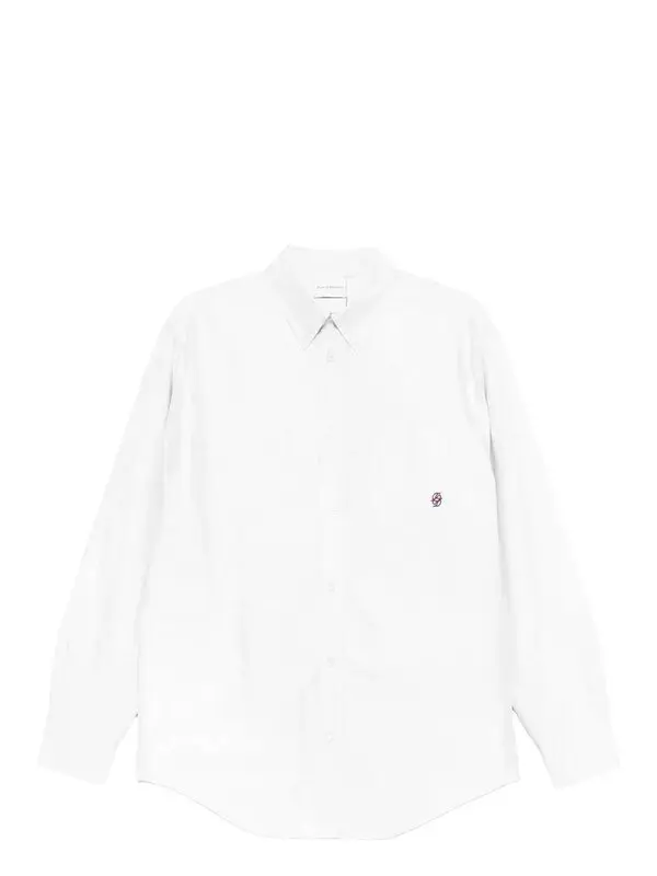 Drole De Monsieur La Chemise Oxford Shirt - White