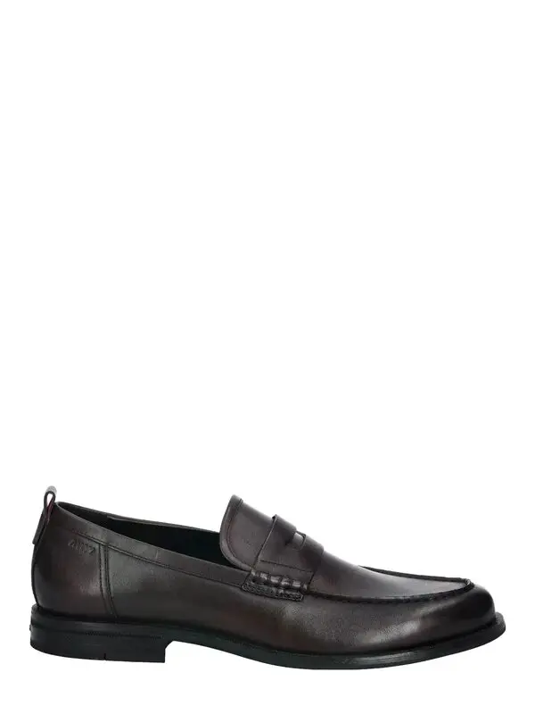 Hugo Penny-strap Loafers - Brown