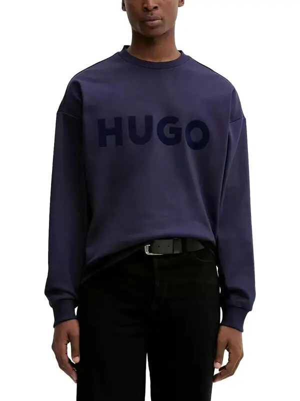 Hugo Crew-neck Sweater - Blue