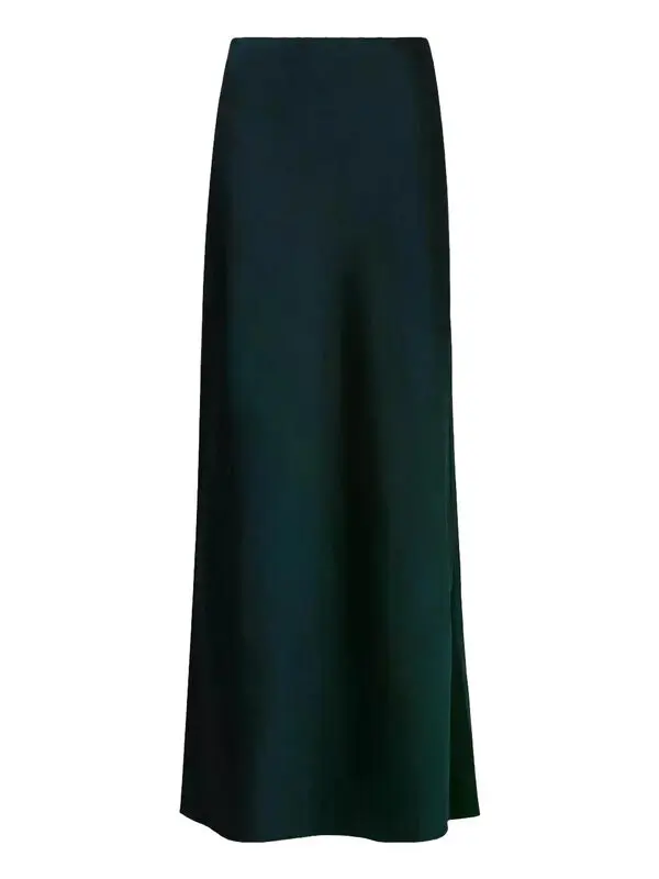 Vince Bias Maxi Skirt - Green