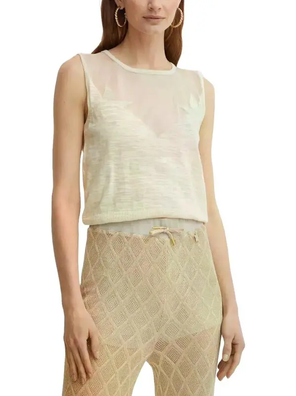 Pinko Paneled Vest - Neutrals