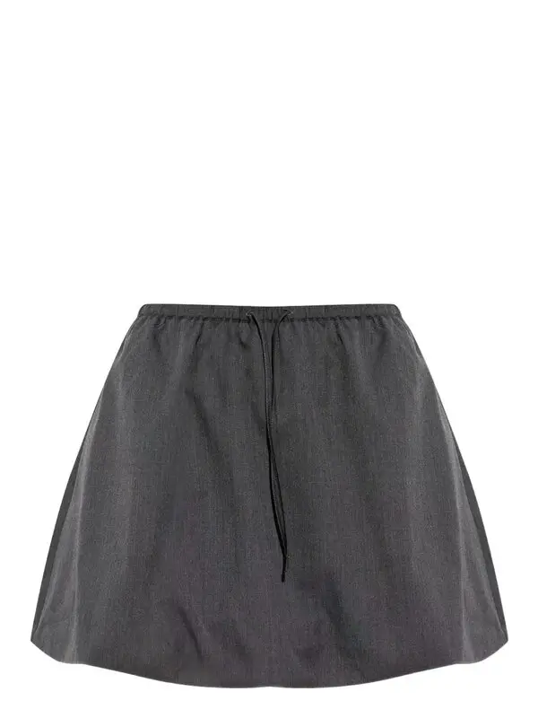 SAMSOE SAMSOE Saroko Drawstring Skirt - Grey