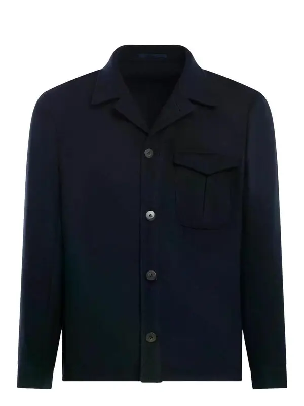 FRANZESE COLLECTION Long-sleeved Jacket - Blue