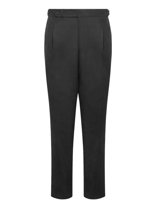 FRANZESE COLLECTION Dart-detail Trousers - Grey