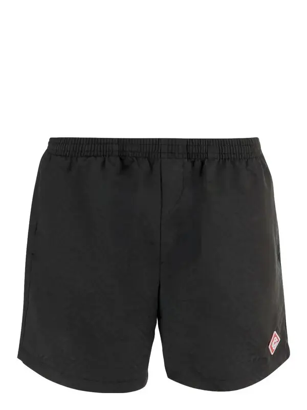 Casablanca Logo-patch Shorts - Black