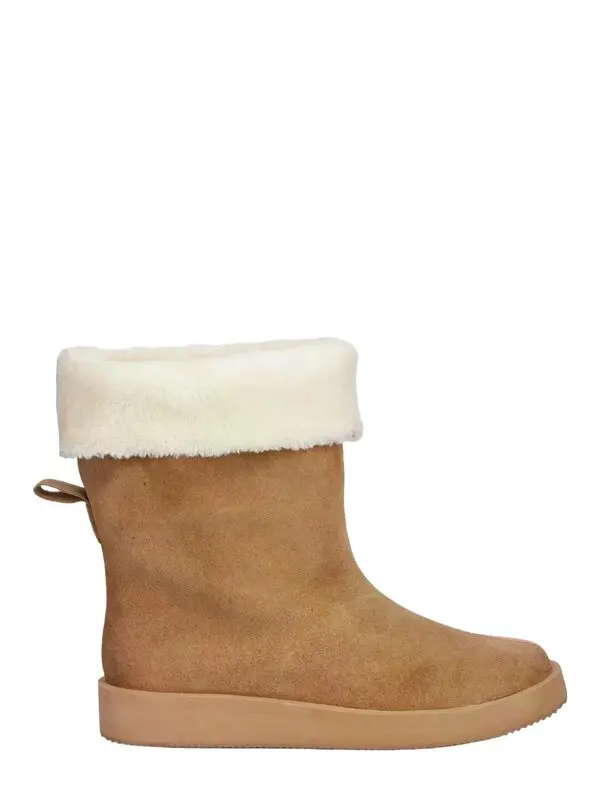 Hugo Suede Ankle Boots - Brown