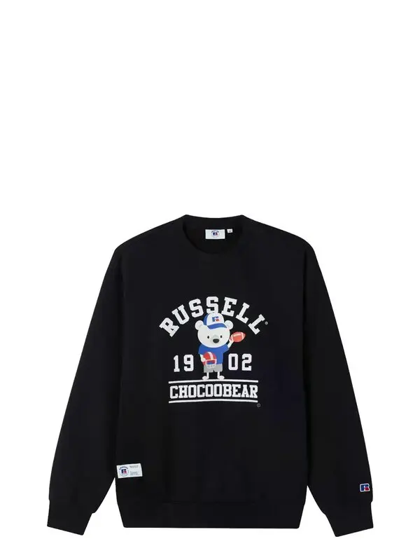CHOCOOLATE Graphic-print Sweatshirt - Black