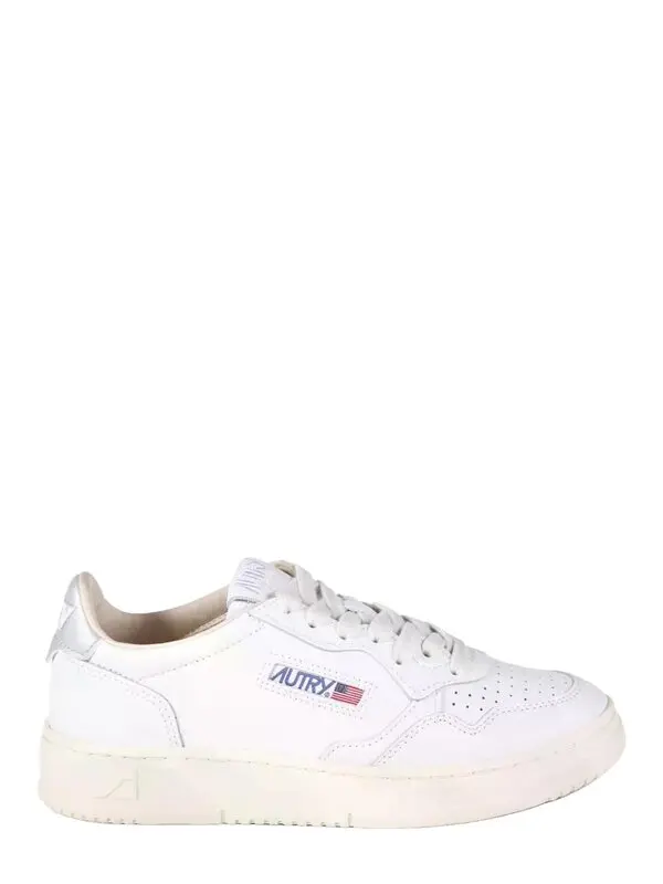 AUTRY Leather Sneakers - White