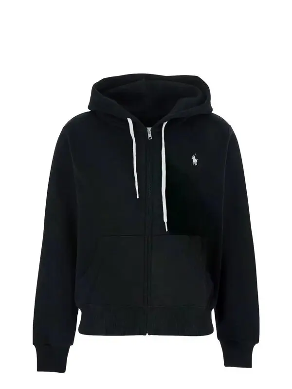 Polo Ralph Lauren Zip-up Hoodie - Black