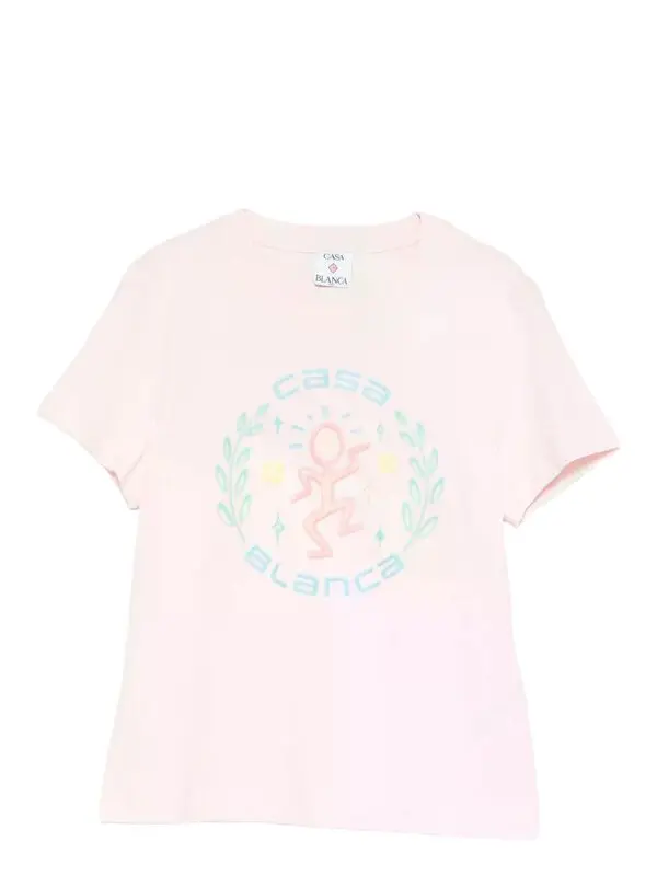 Casablanca Graphic T-shirt - Pink