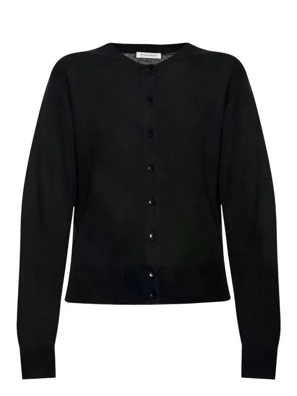 BY MALENE BIRGER Montie Buttoned Cardigan - Black