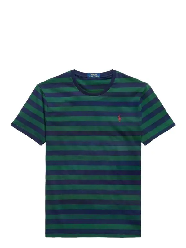 Polo Ralph Lauren Striped-pattern Crew-neck T-shirt - Green