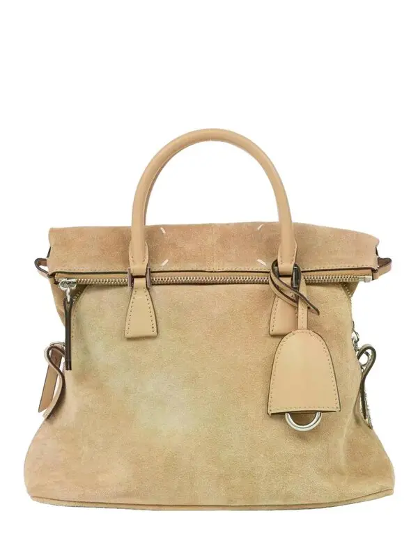 MAISON MARGIELA Soft 5ac Leather Shoulder Bag - Neutrals