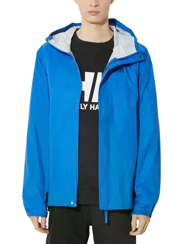 Helly Hansen Lightweight Zipped Hooded Jacket - Blue