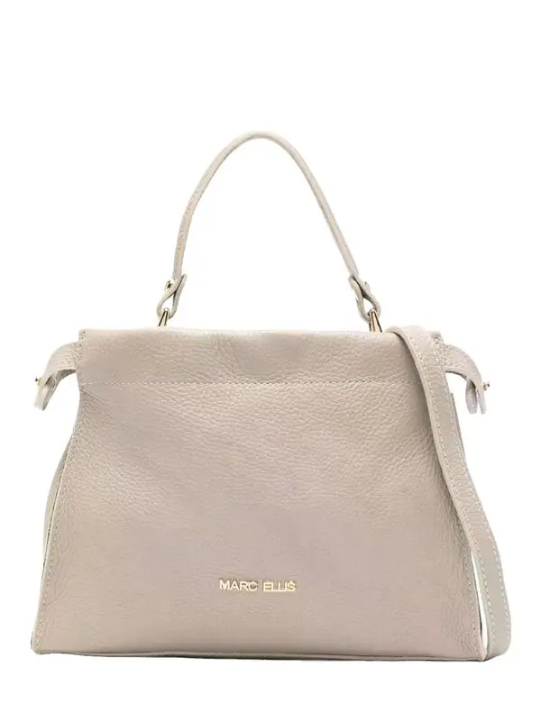 MARC ELLIS Adele Logo-lettering Tote - Neutrals