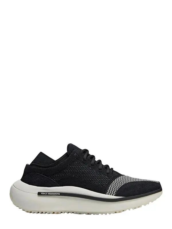 Adidas Y3 Qisan Knit Sneakers - Black/off White