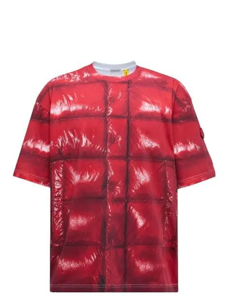 Moncler X A$ap Rocky Cotton T-shirt - Red