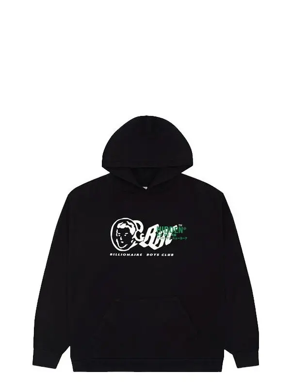BILLIONAIRE BOYS CLUB X Hidden Ppf Og Logo Hoodie - Black