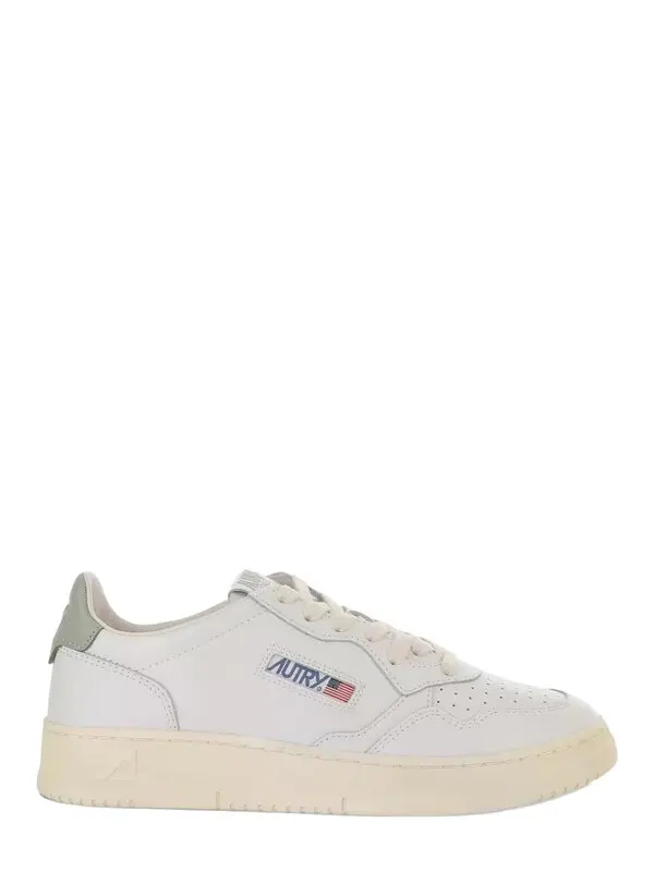 AUTRY Medalist Perforated Sneakers - Neutrals